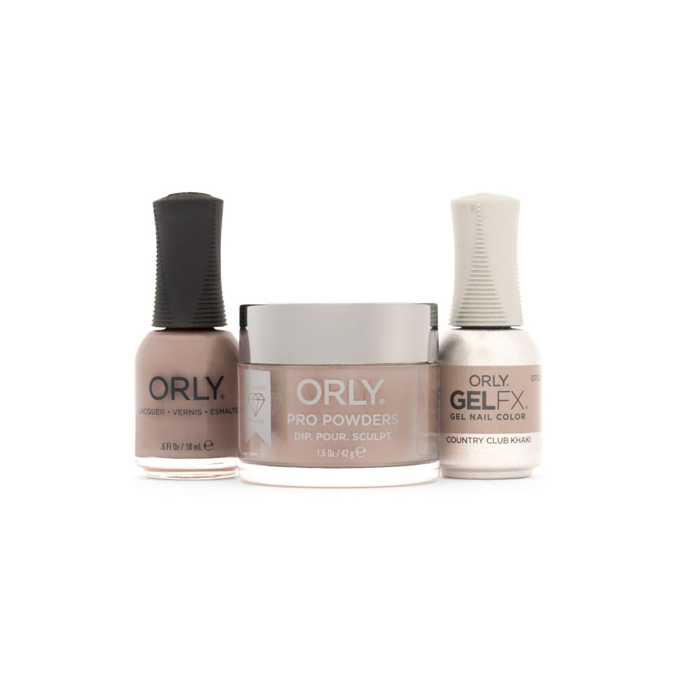 Country Club Khaki - Trio — ORLY+